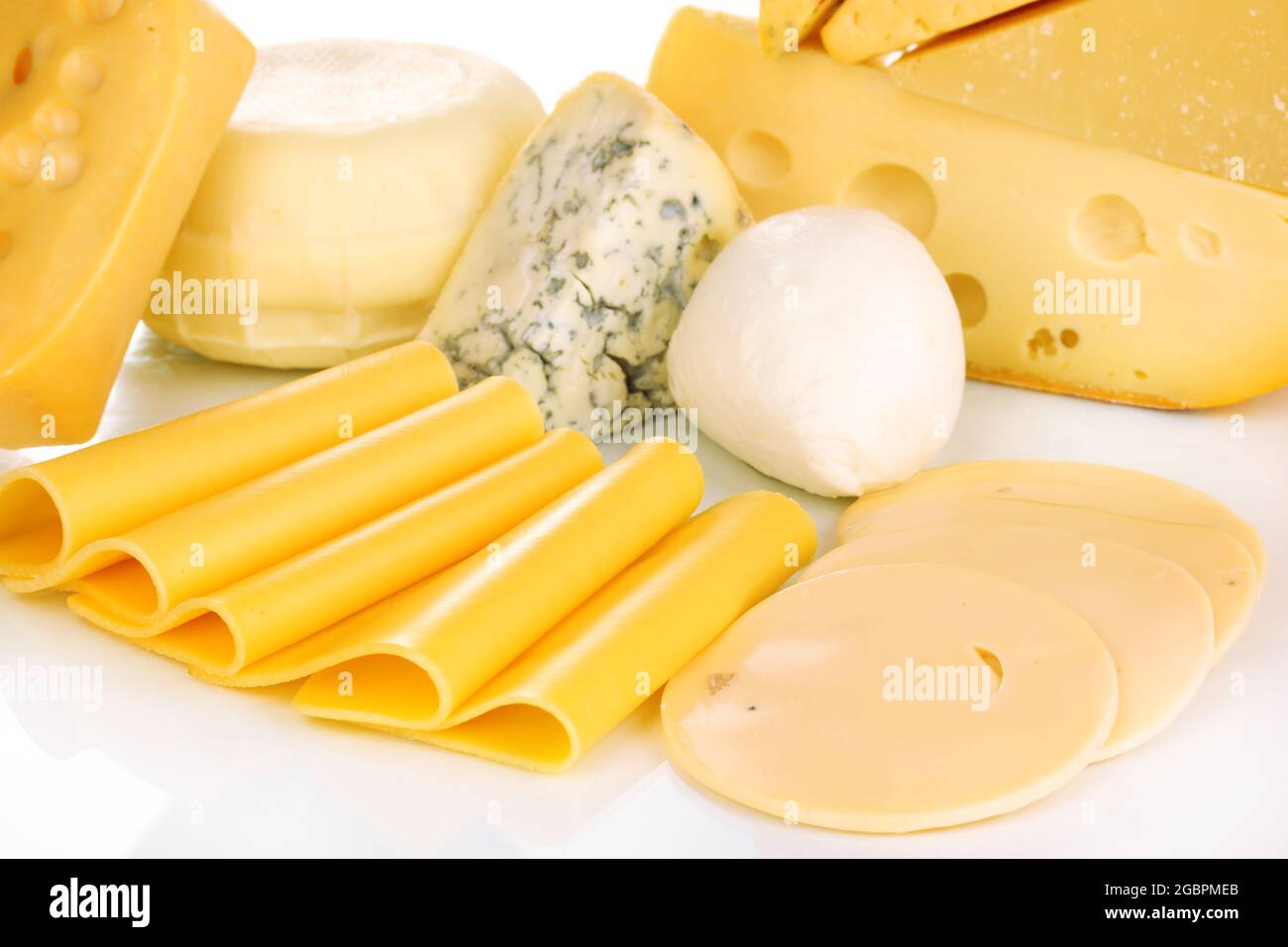 Various types of cheese close up Stock Photo - Alamy