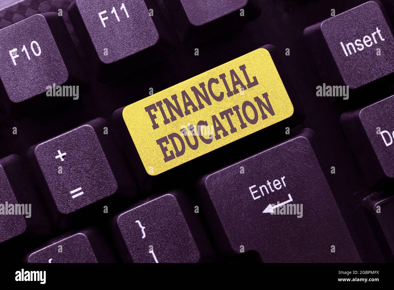Sign displaying Financial Education. Concept meaning education and ...