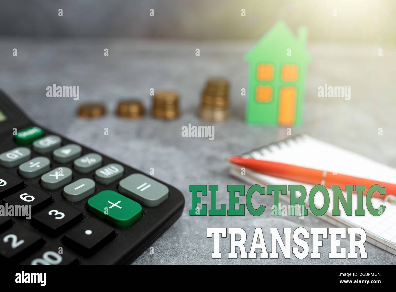 Inspiration showing sign Electronic Transfer. Business overview ...