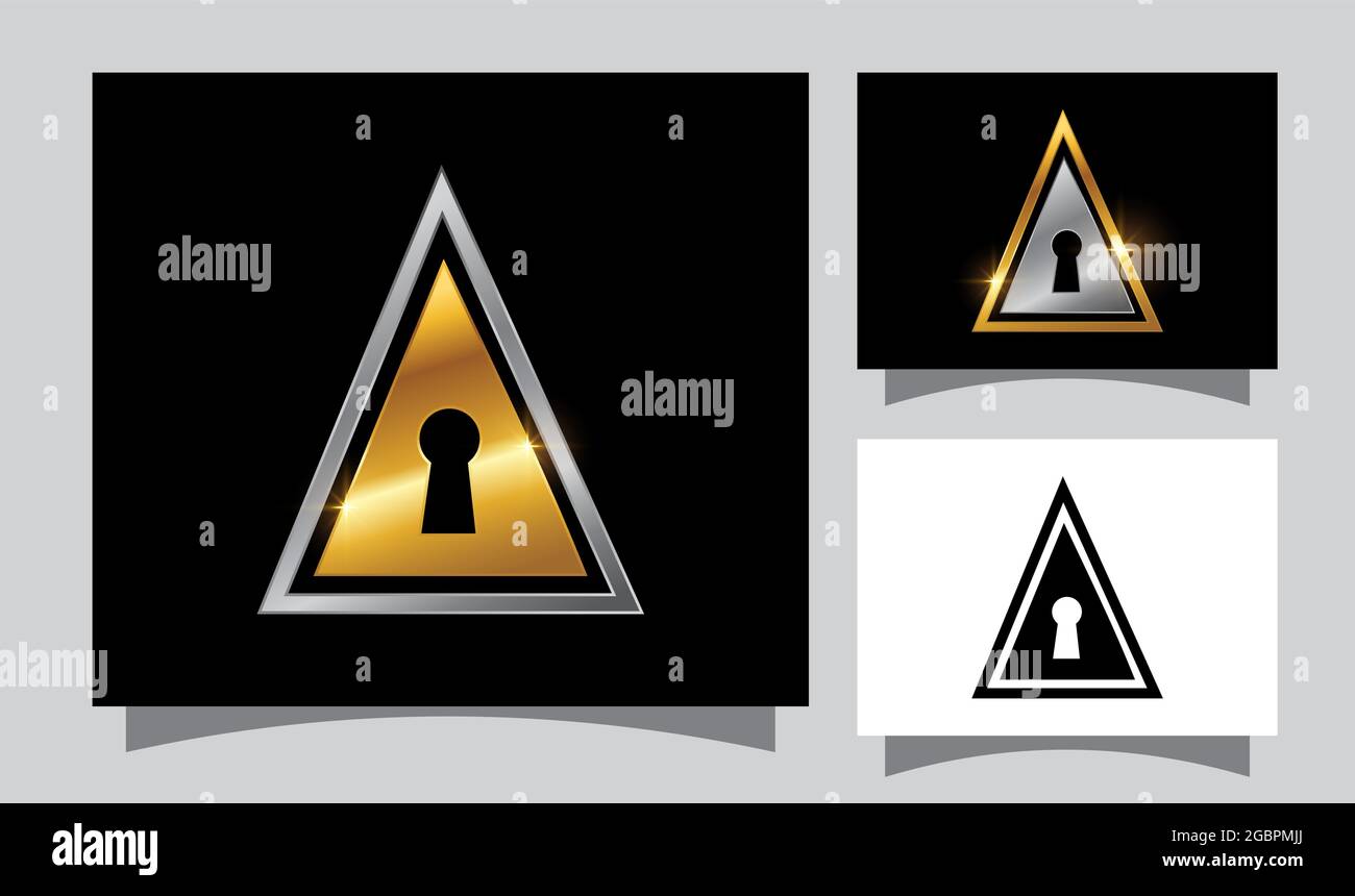 3d illustration key hole Stock Vector Images - Alamy