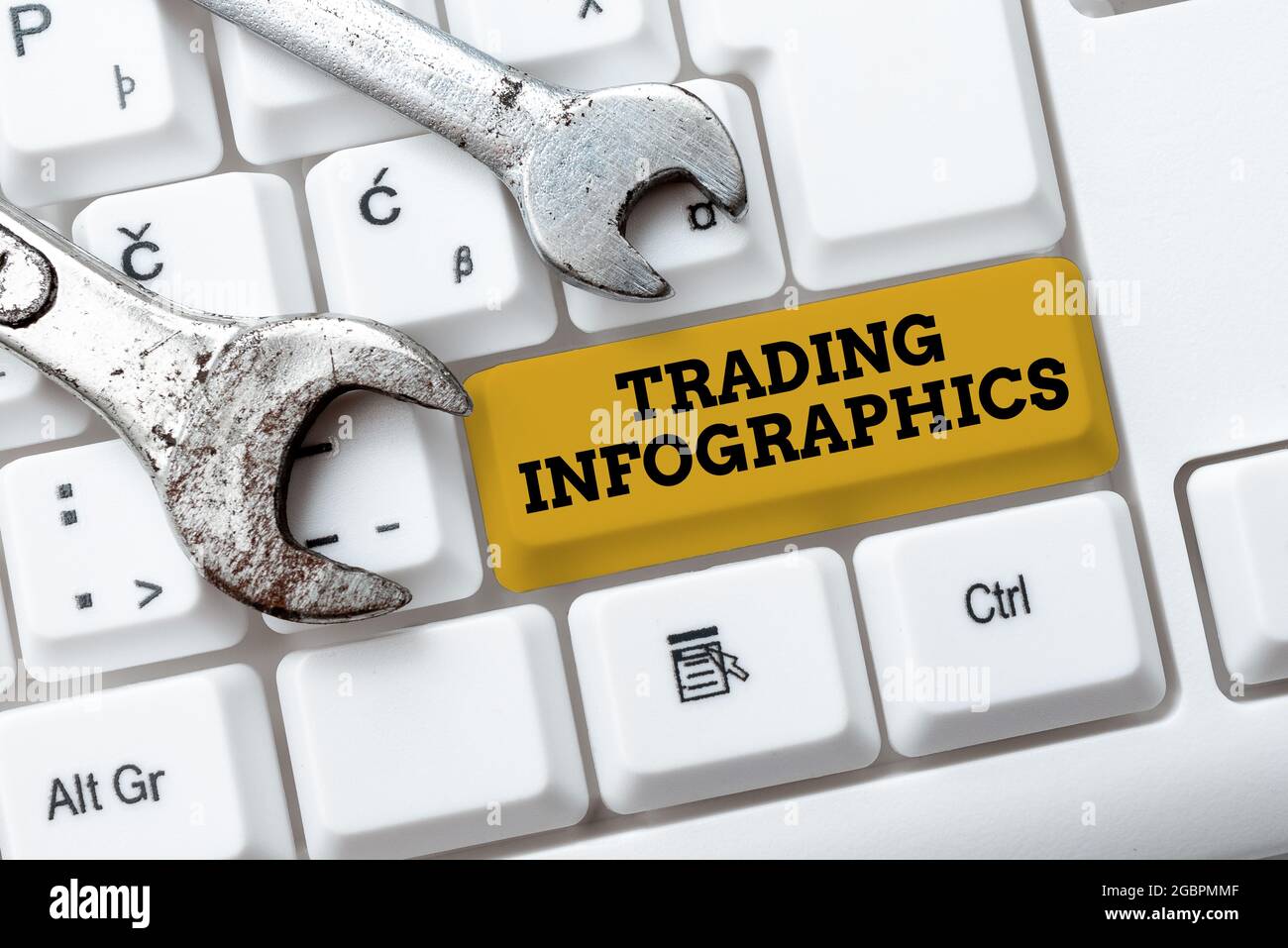 Conceptual Display Trading Infographics Concept Meaning Visual Representation Of Trade