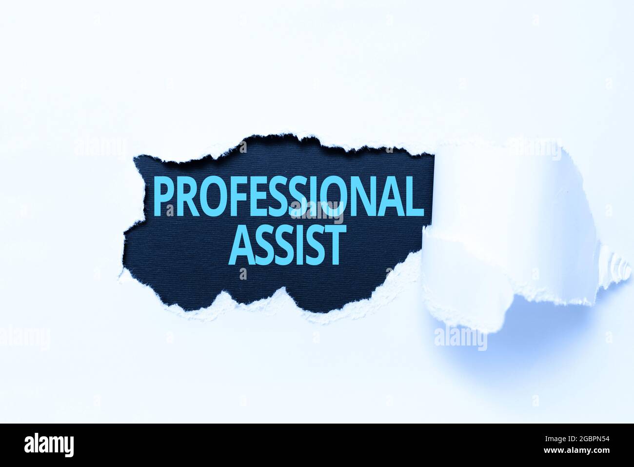 Sign displaying Professional Assist. Business idea help a professional ...