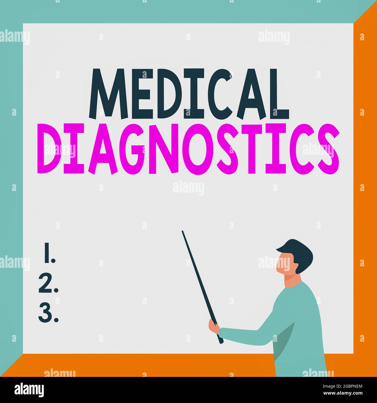 Conceptual display Medical Diagnostics. Conceptual photo a symptom or ...