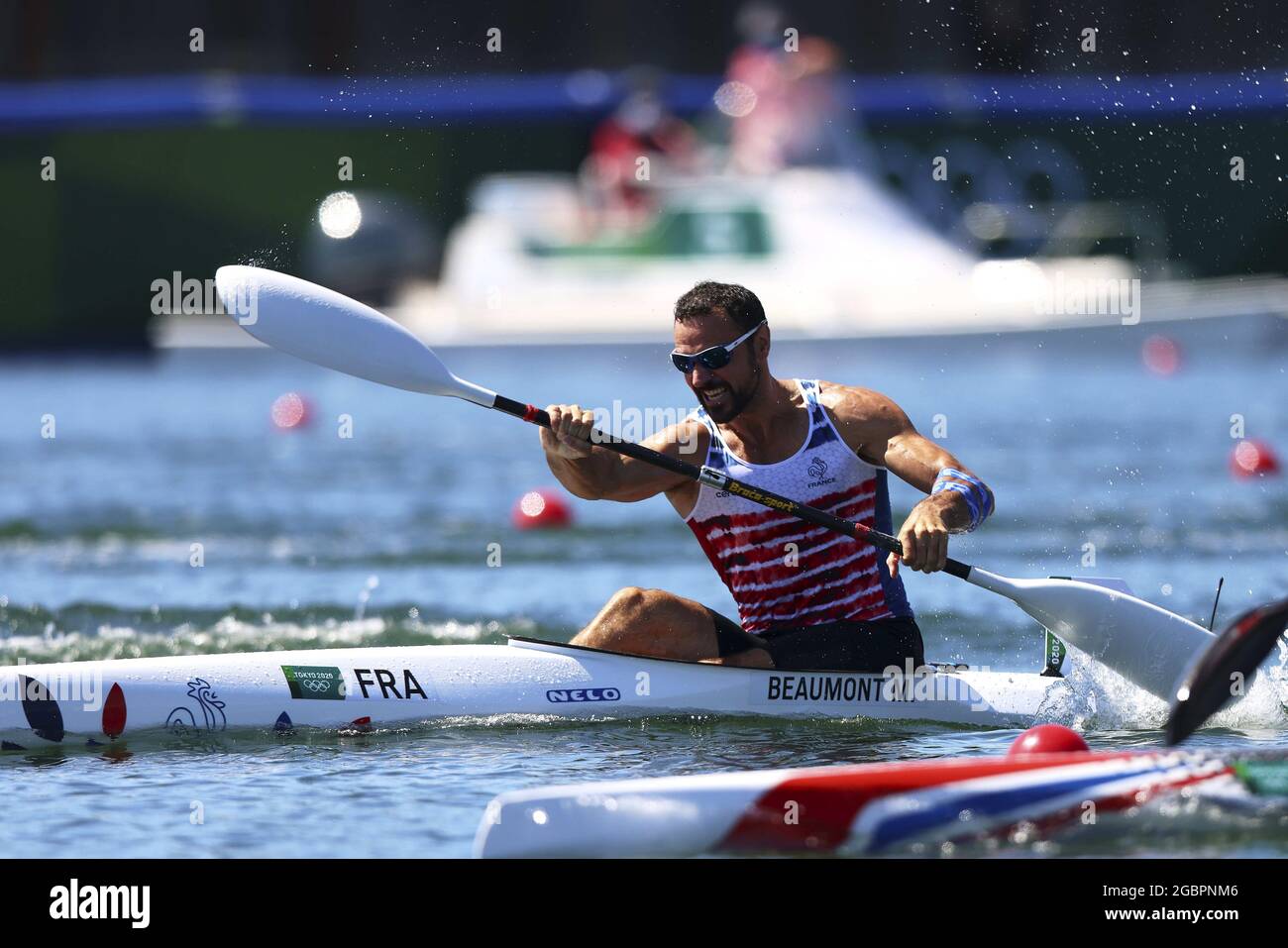Maxime BEAUMONT during the Olympic Games Tokyo 2020, Canoe Sprint on ...