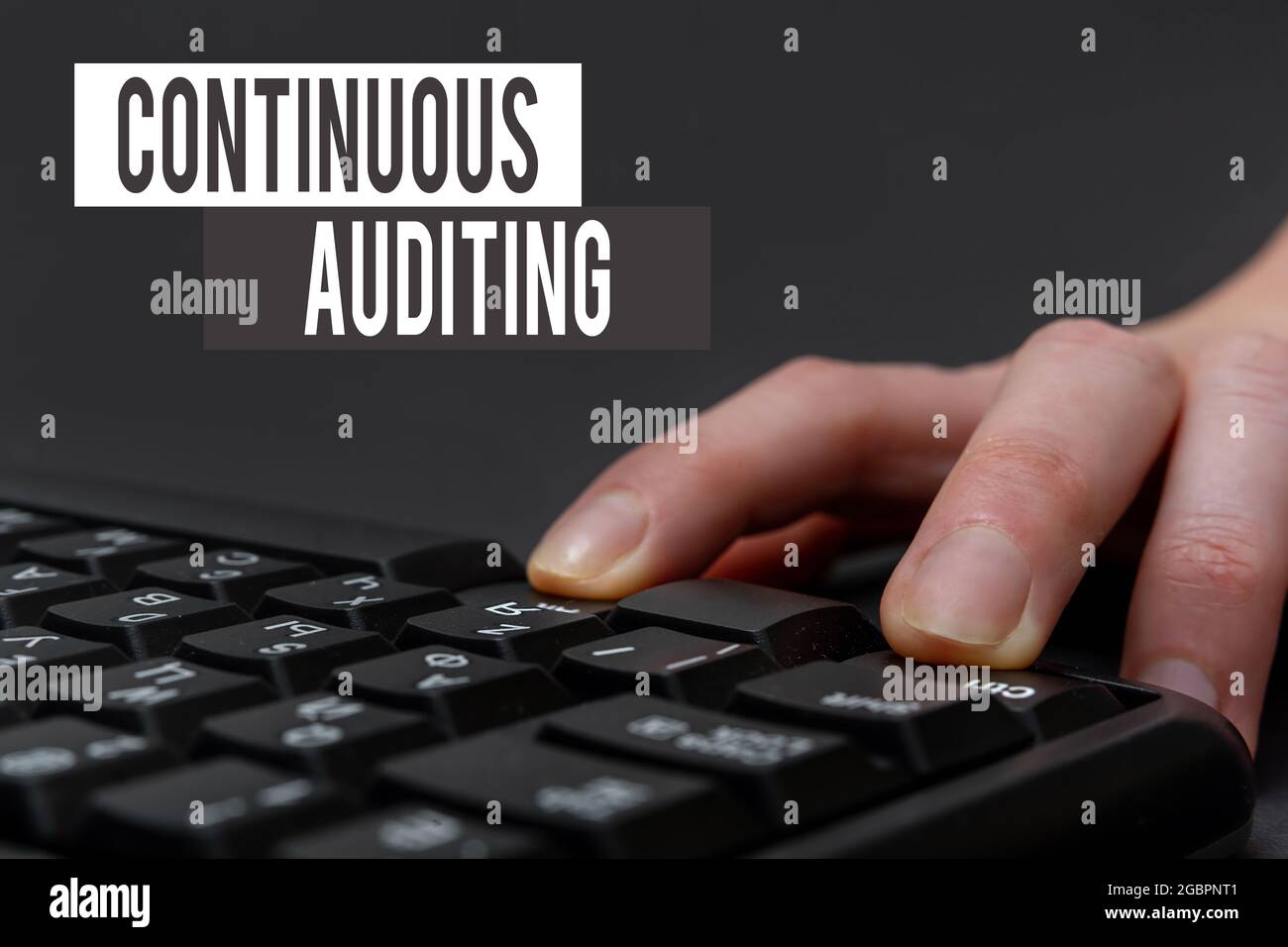 Inspiration showing sign Continuous Auditing. Business approach ...