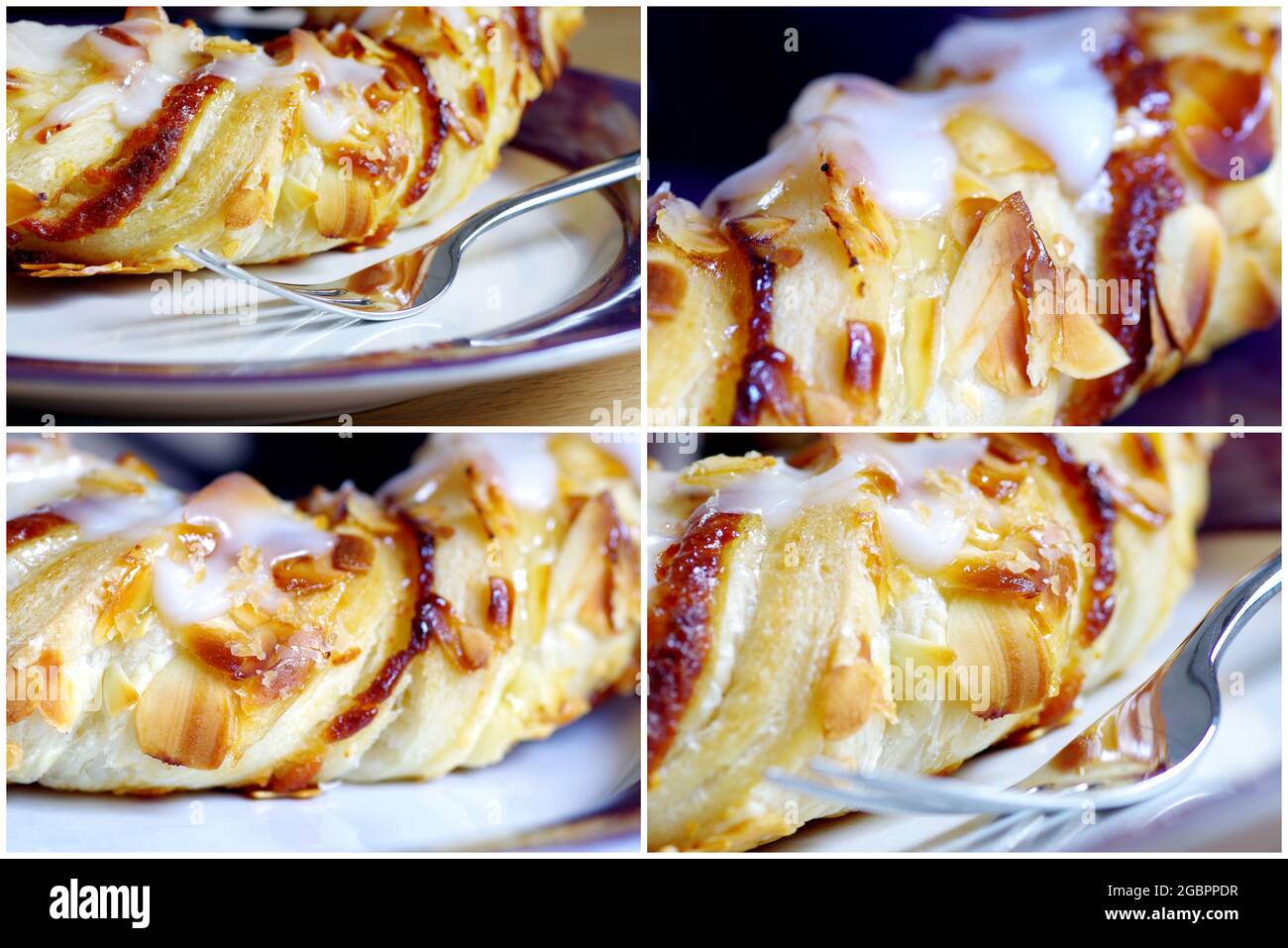 Icing sugar coating Cut Out Stock Images & Pictures - Alamy