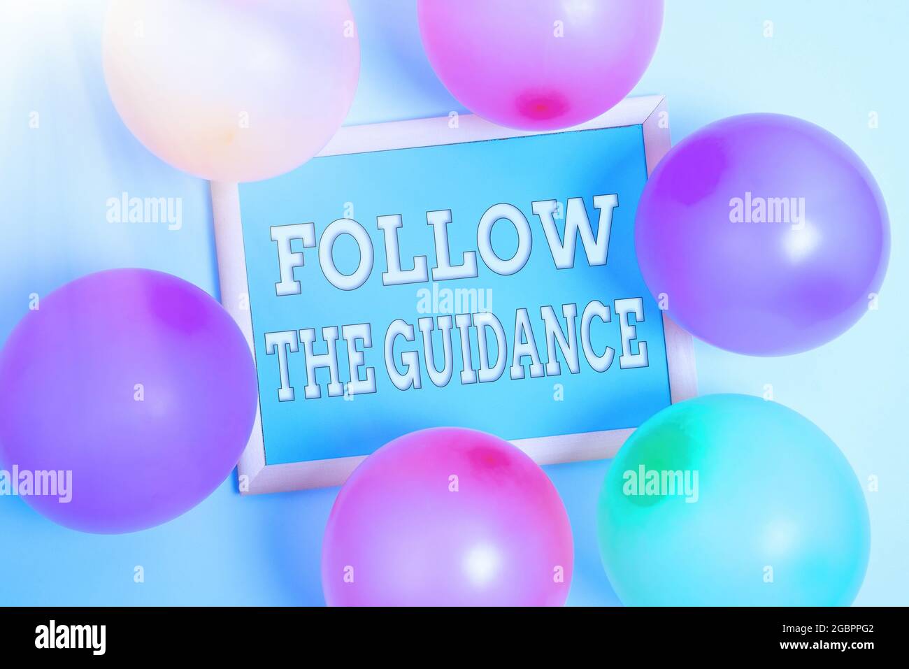 Text caption presenting Follow The Guidance. Business concept ... Text caption presenting Follow The Guidance. Business concept ...
