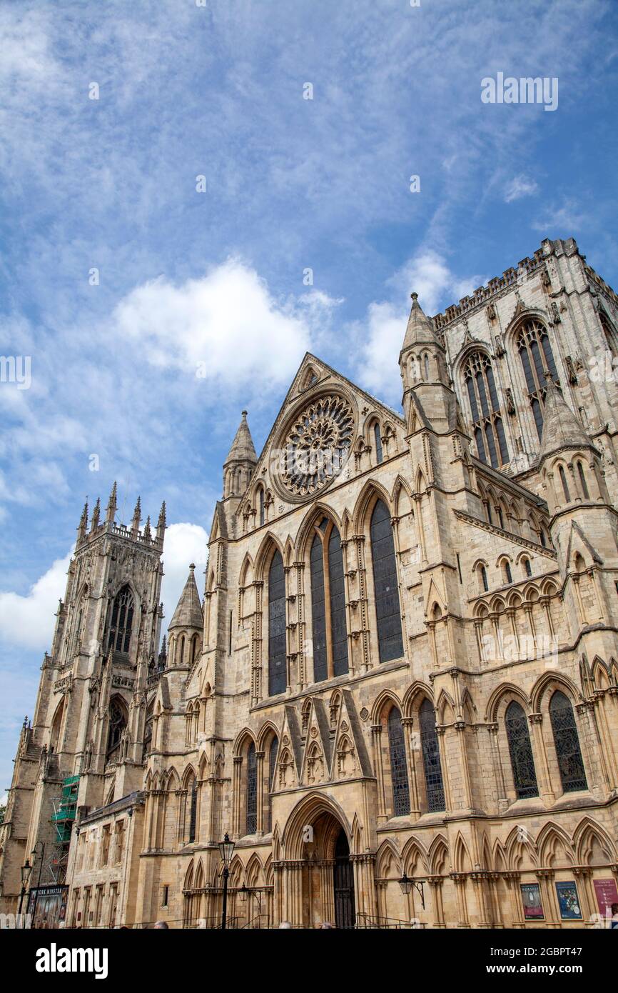 Exterior of York Cathedral in York, UK Stock Photo - Alamy