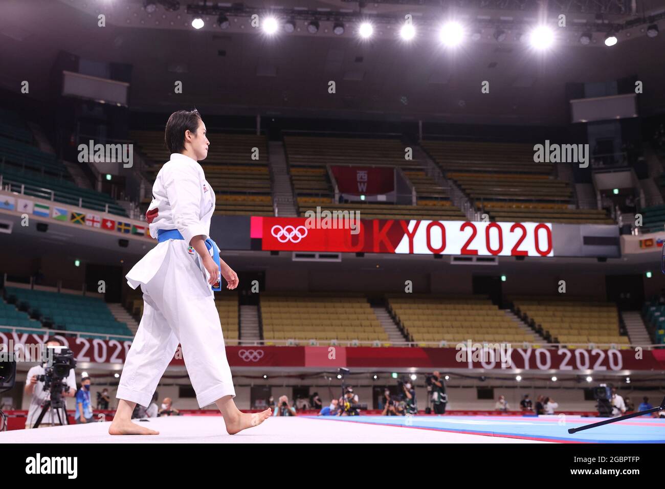 Tokyo, Japan. 5th Aug, 2021. Kiyou Shimizu (JPN) Karate : Women's Kata ...