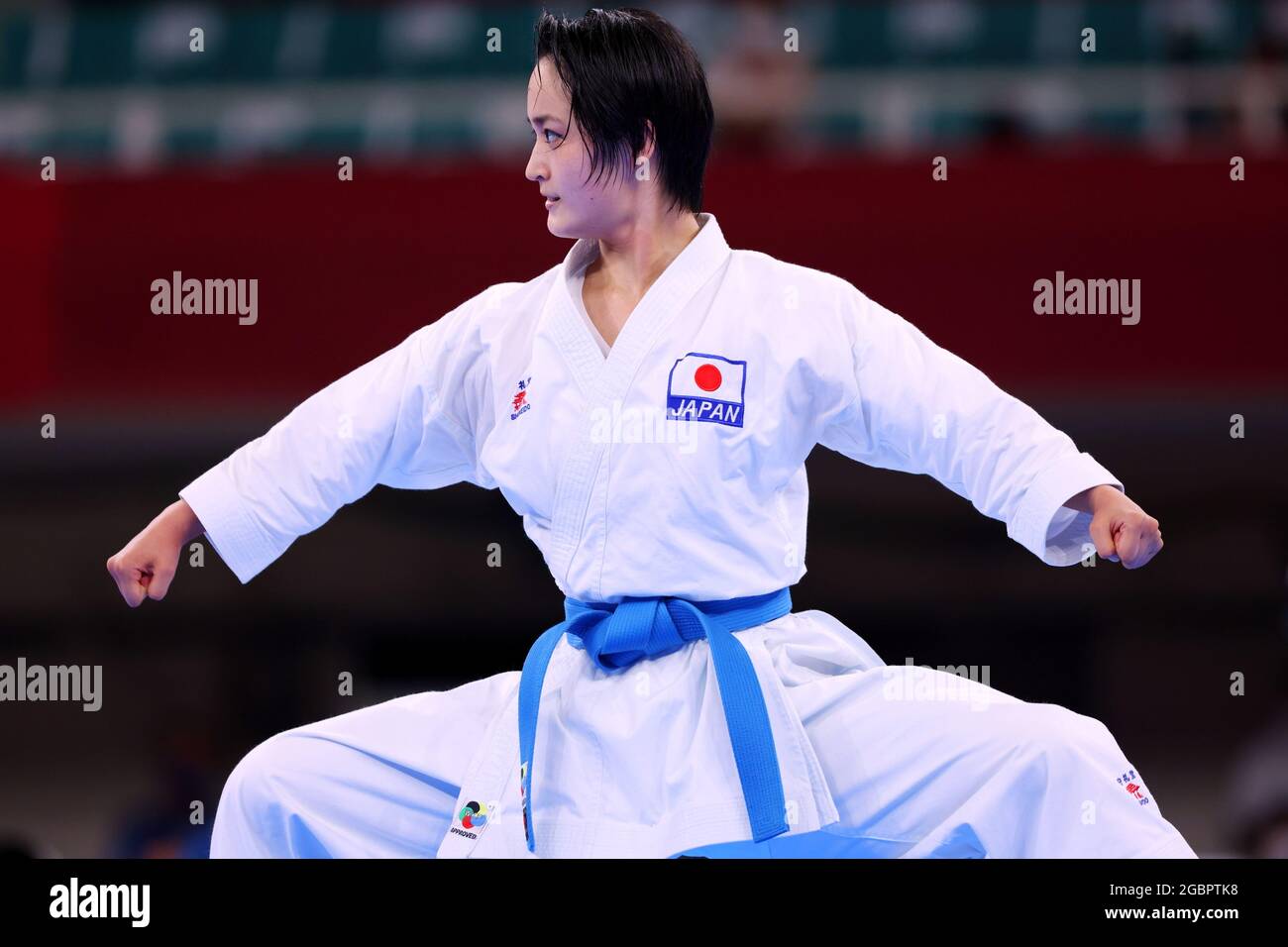 Tokyo, Japan. 5th Aug, 2021. Kiyou Shimizu (JPN) Karate : Women's Kata ...