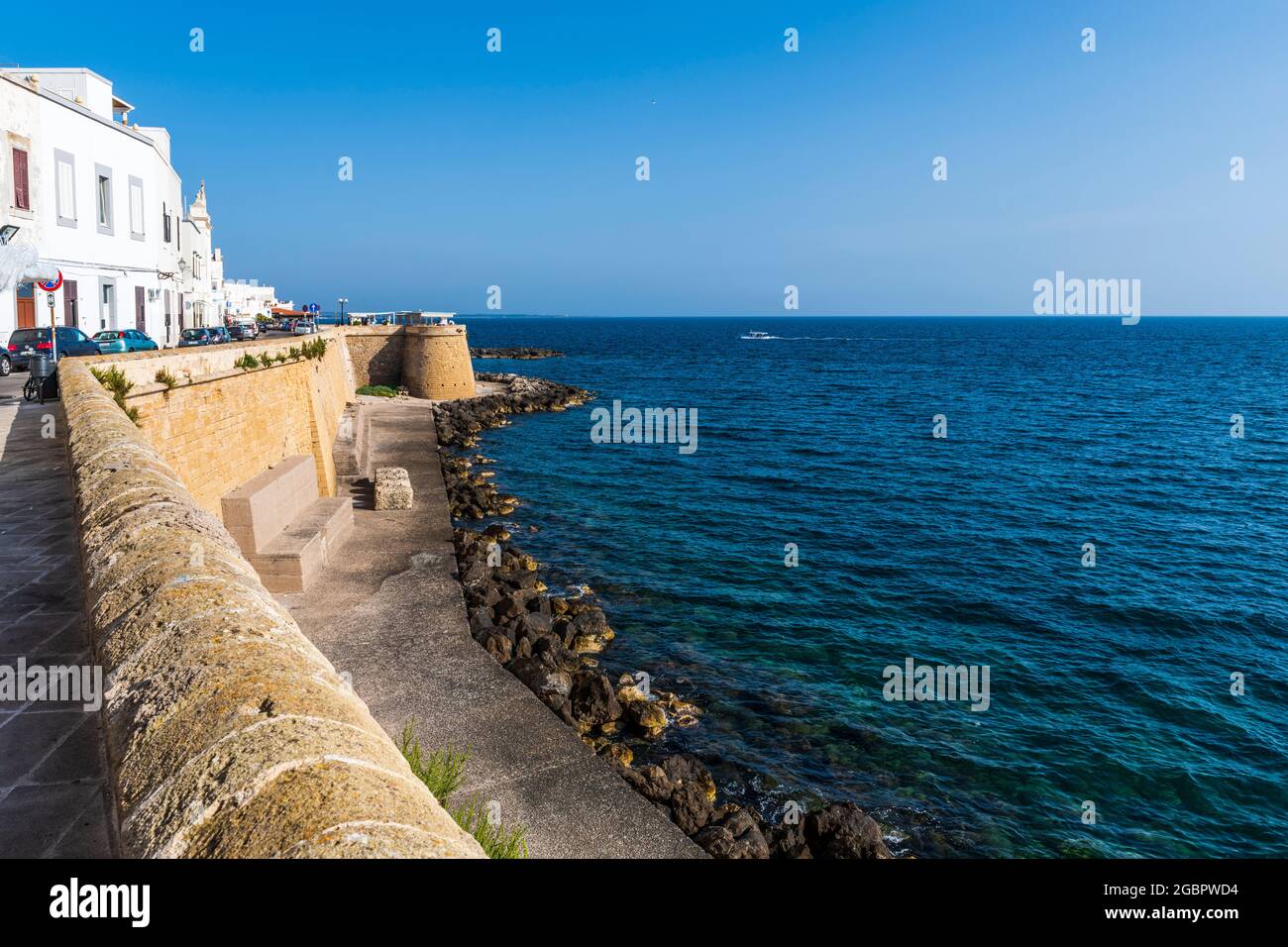 Glimpses of the port and the city of Gallipoli Stock Photo - Alamy