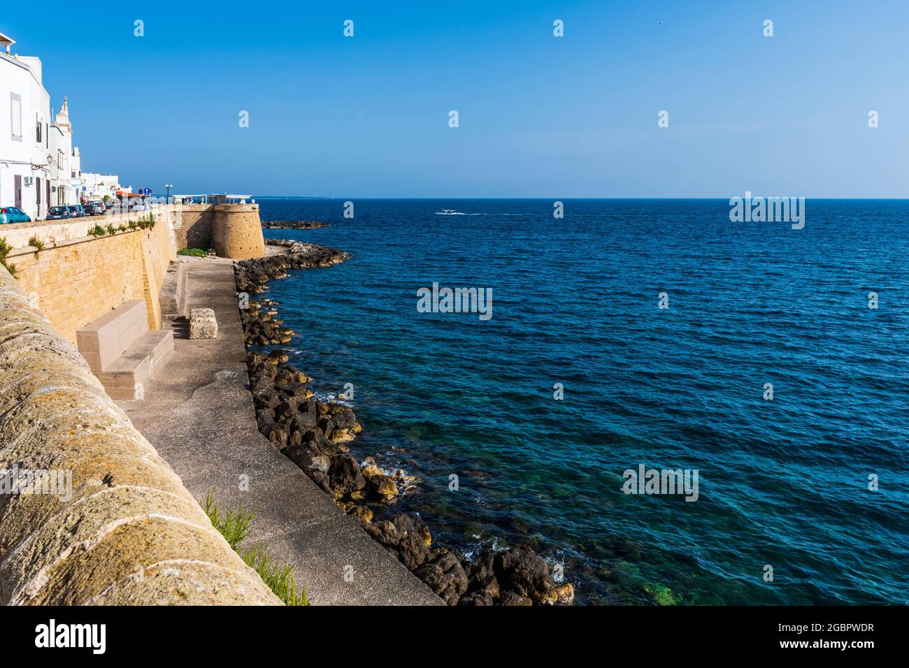 Glimpses of the port and the city of Gallipoli Stock Photo - Alamy
