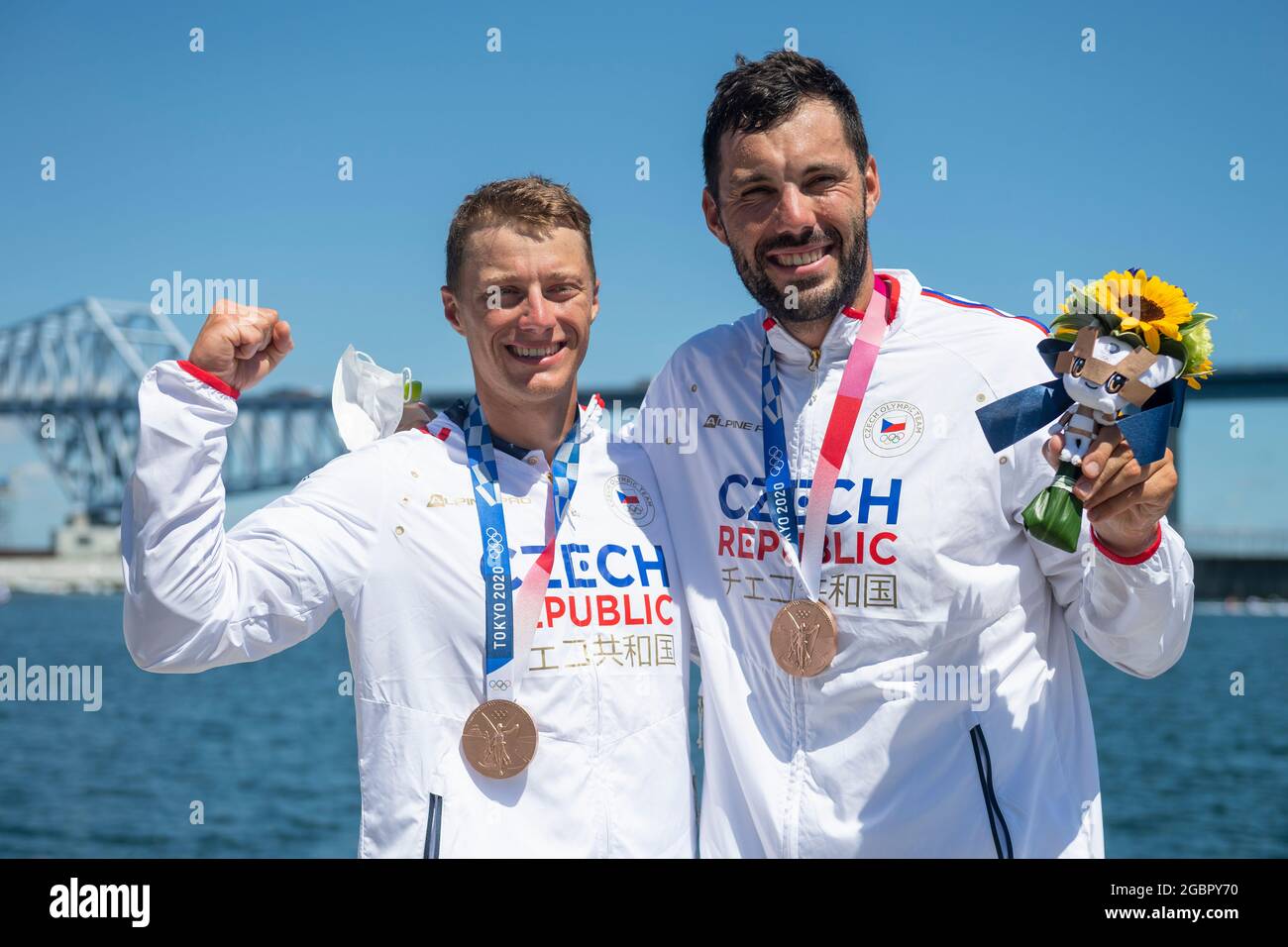 Tokyo, Japan. 05th Aug, 2021. Czech sprint canoeists Josef Dostal ...