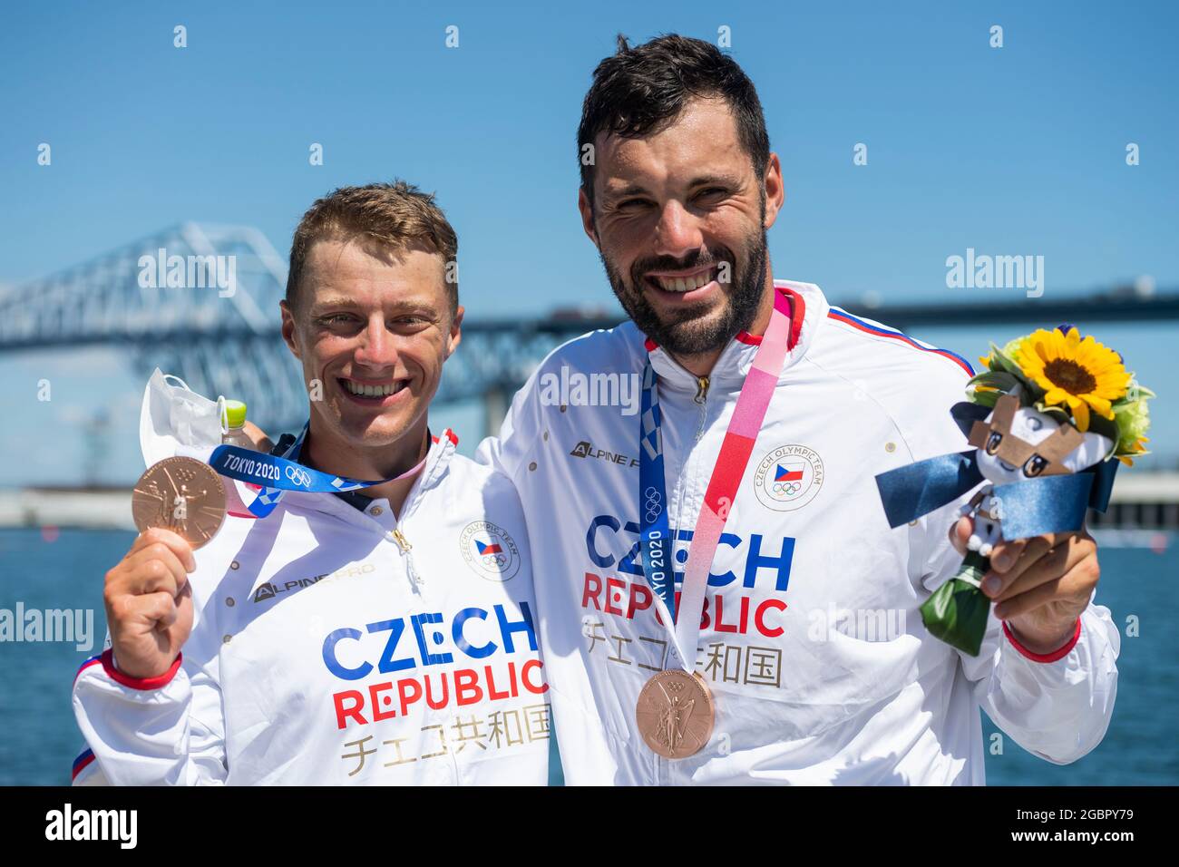 Tokyo, Japan. 05th Aug, 2021. Czech sprint canoeists Josef Dostal ...