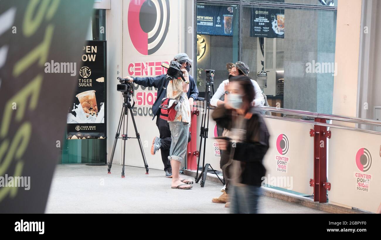 BTS Skytrain Station Bangkok Thailand Stock Photo - Alamy