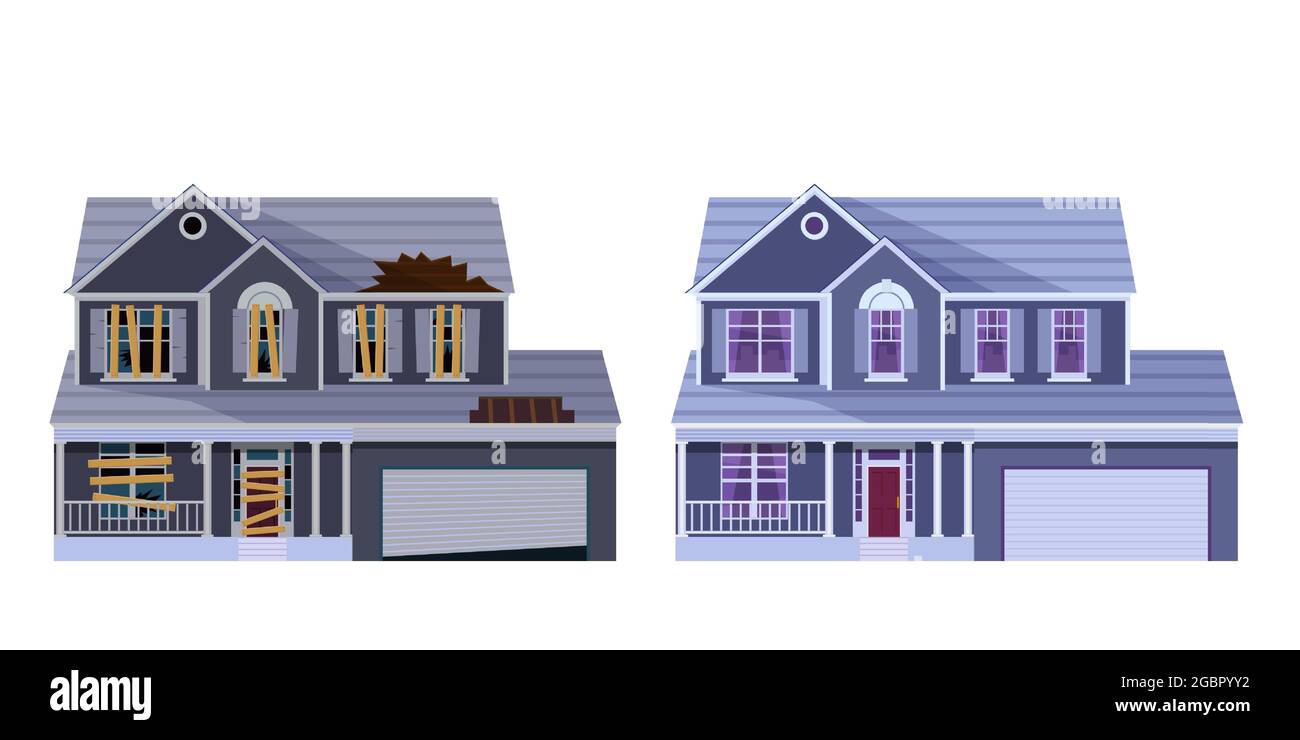 Old house repair door Stock Vector Images - Alamy