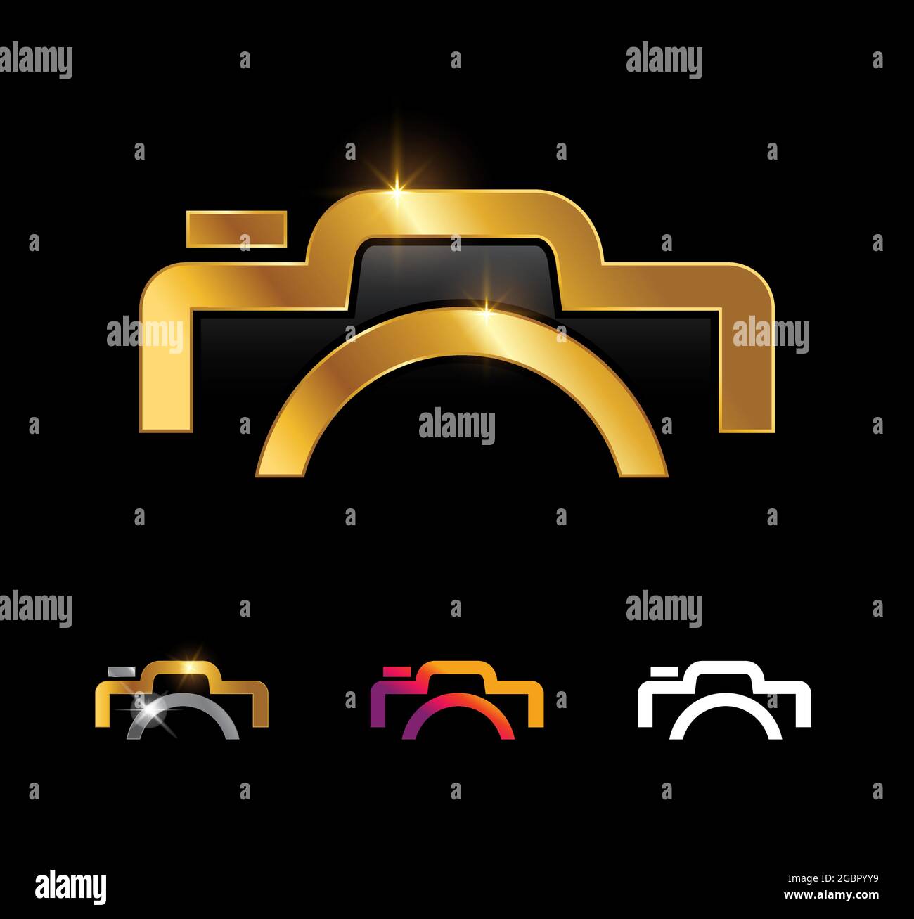 Gold shutter Stock Vector Images - Alamy