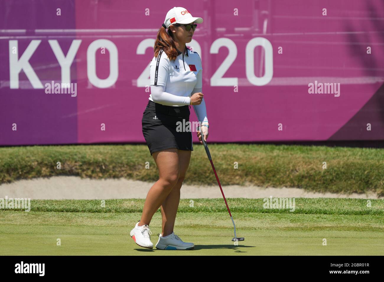 Saitama, Japan. 5th Aug, 2021. China's Lin Xiyu competes during the ...