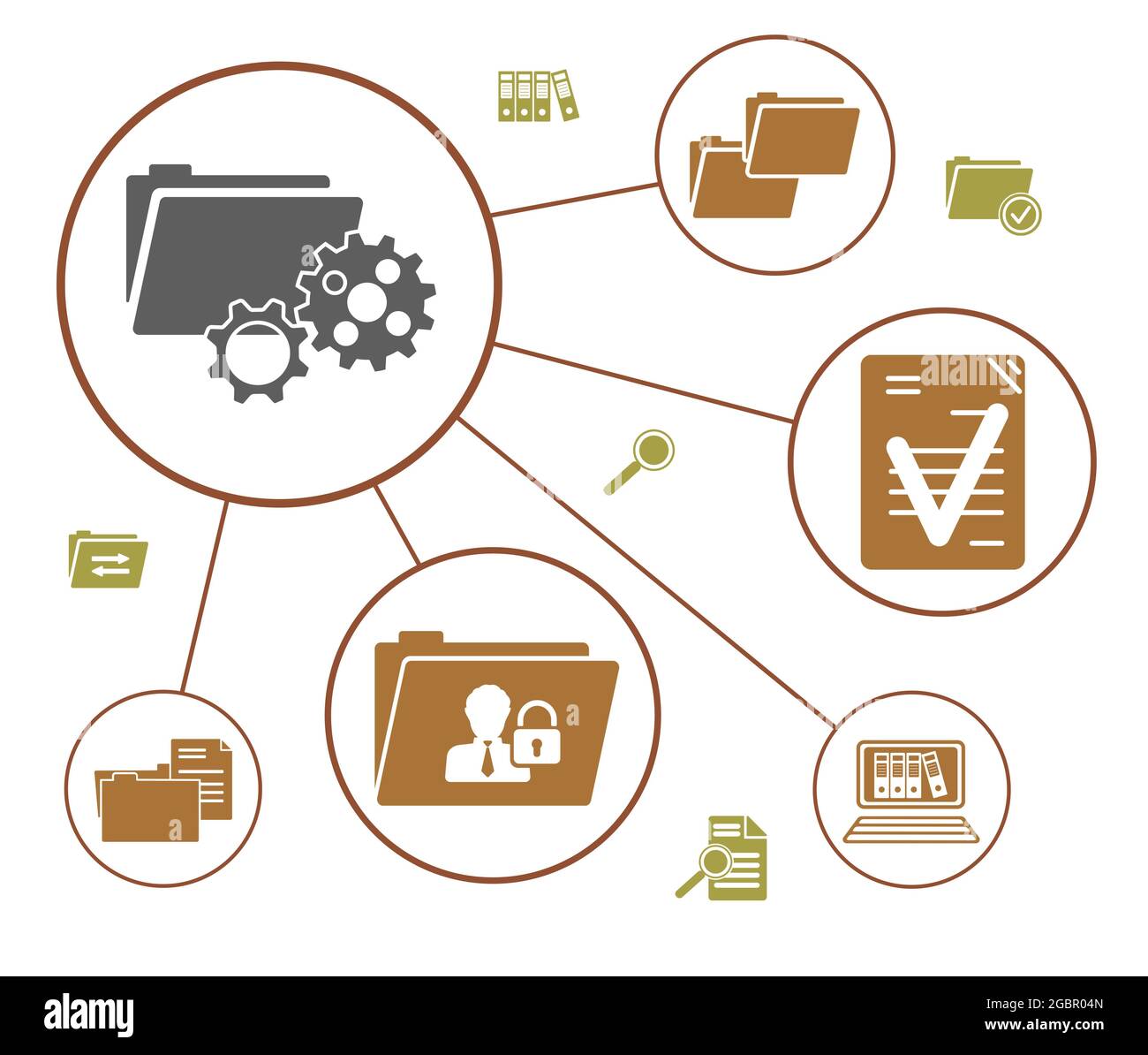 Documentation icon Cut Out Stock Images & Pictures - Alamy