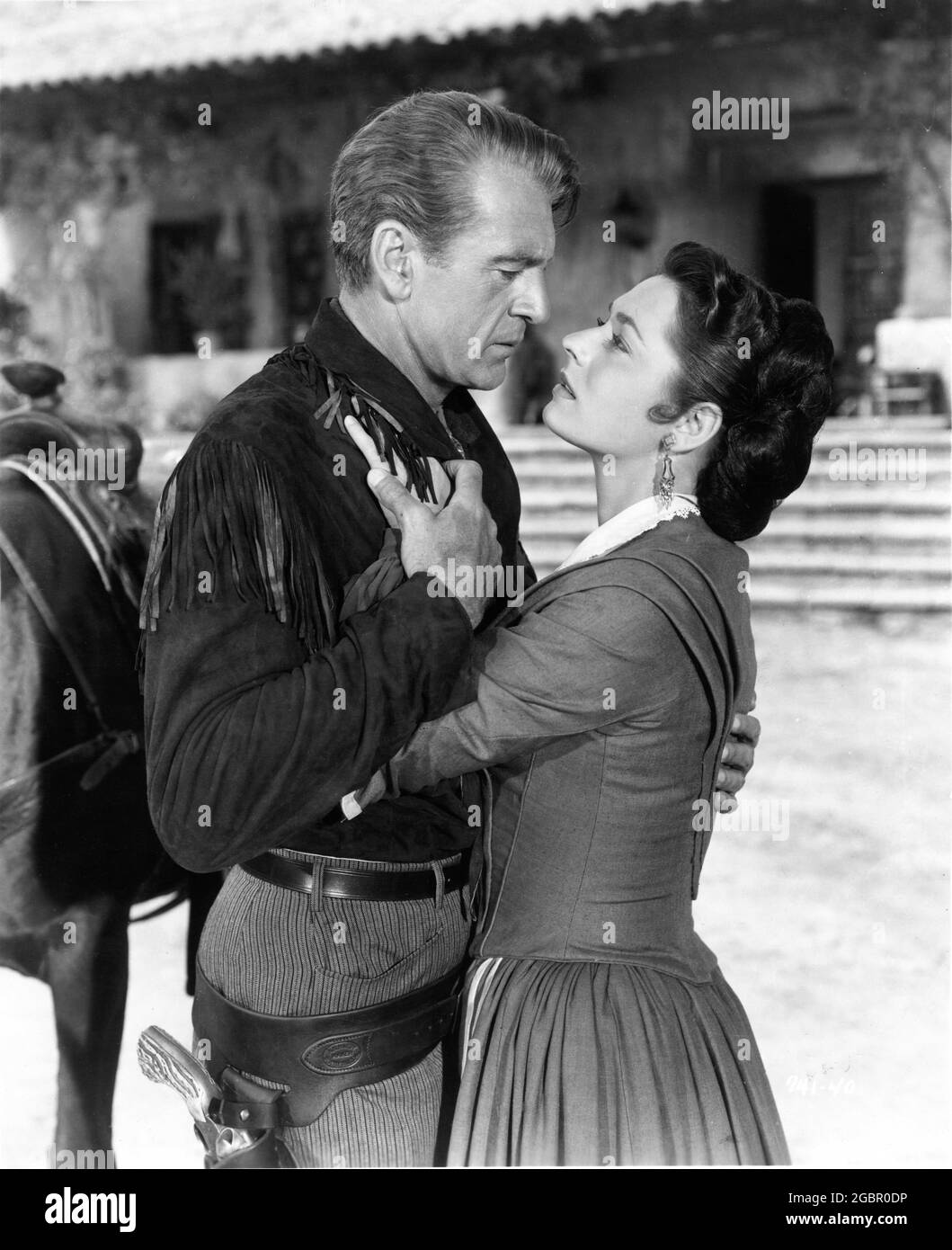 GARY COOPER and RUTH ROMAN in DALLAS 1950 director STUART HEISLER ...
