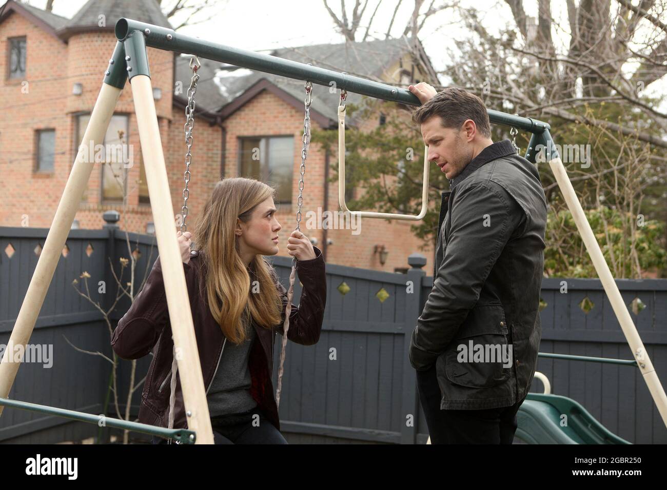 JOSH DALLAS and MELISSA ROXBURGH in MANIFEST (2018), directed by DAVID ...