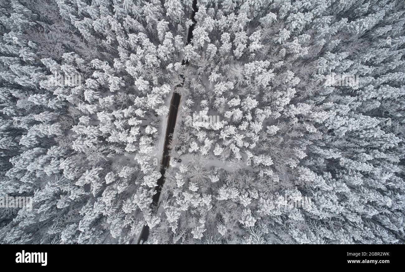 Top view road hi-res stock photography and images - Alamy