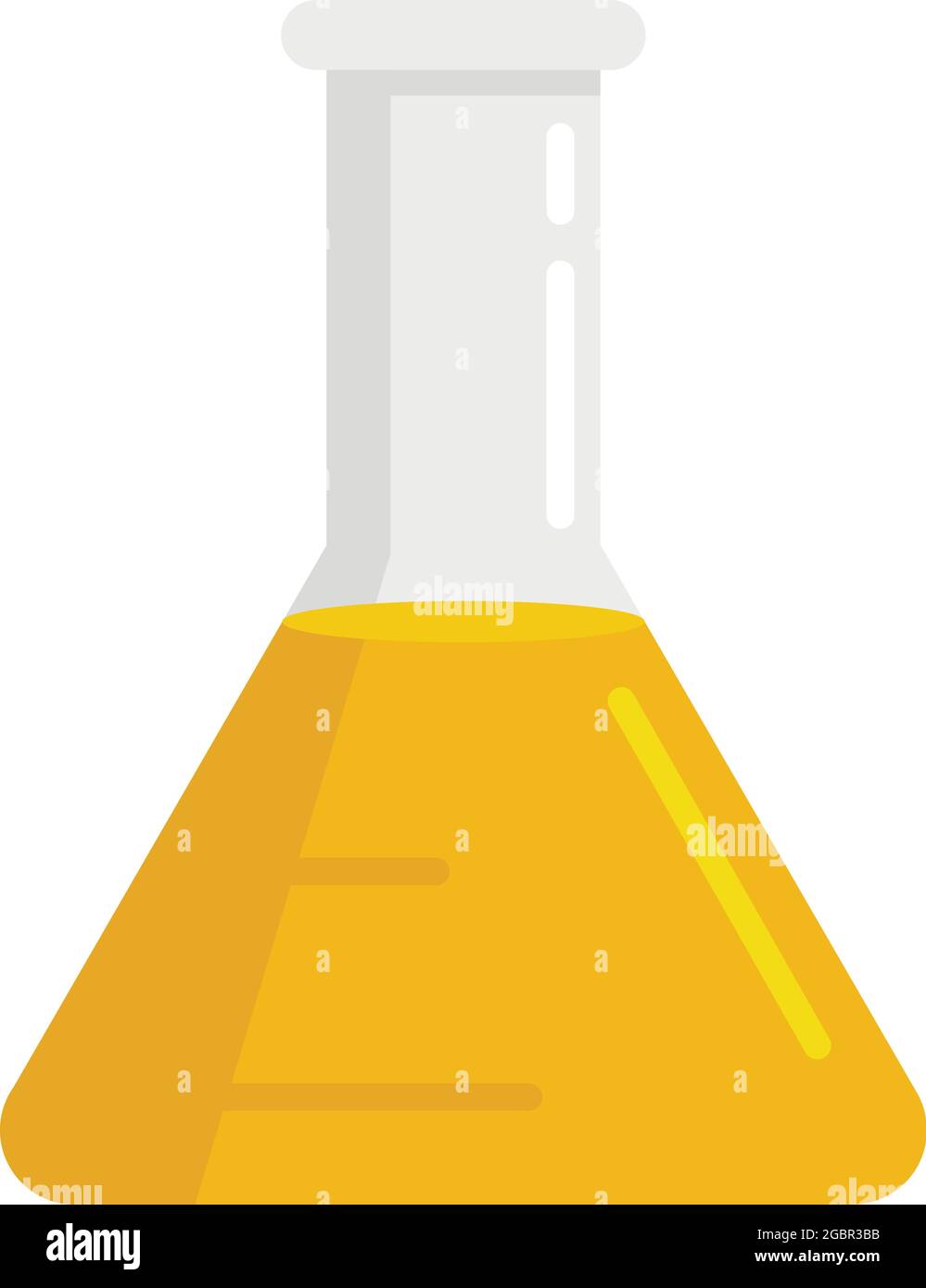 Medical flask icon. Flat illustration of medical flask vector icon ...