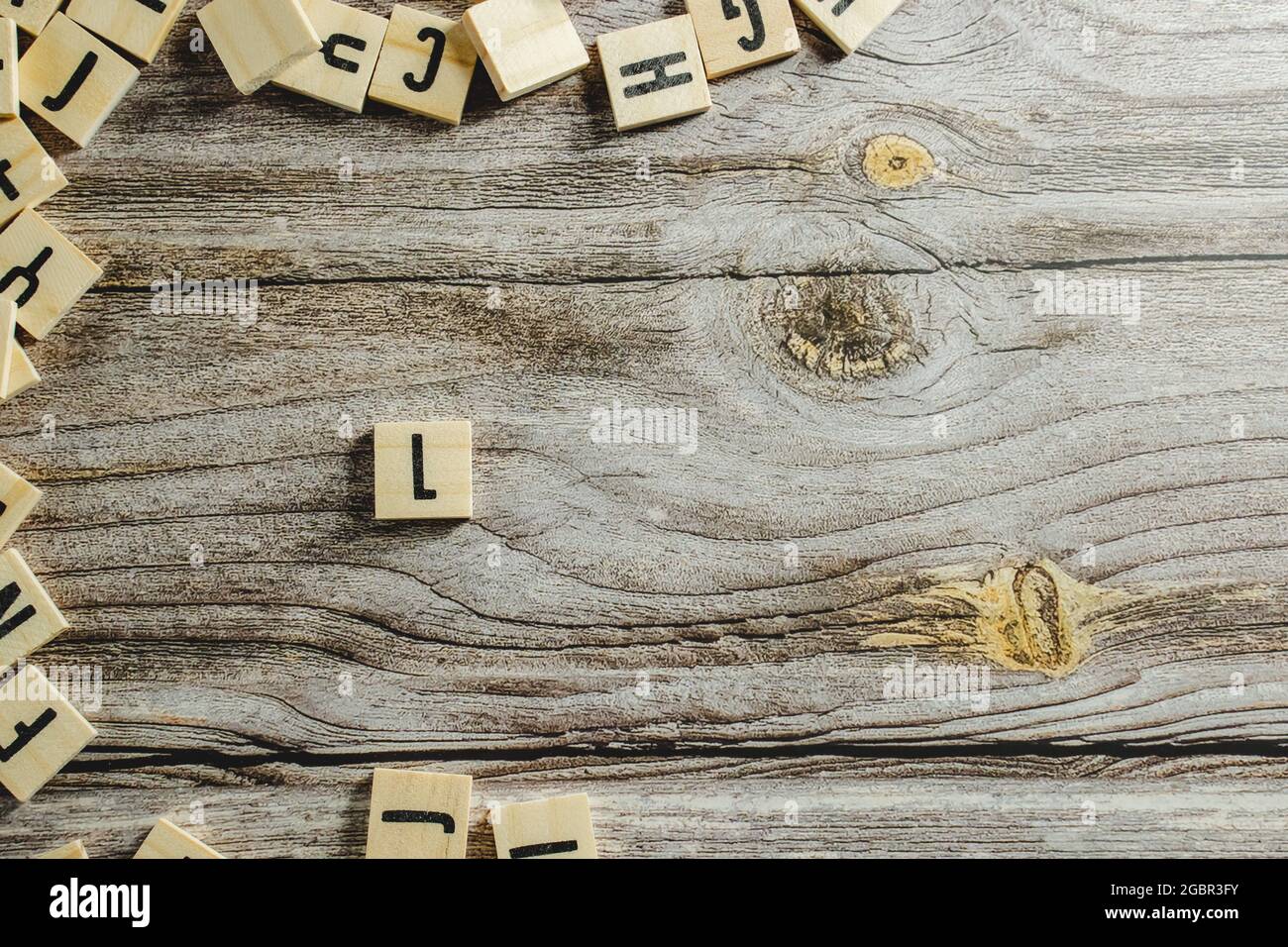 Logic Word Written In Wooden Cube Stock Photo - Alamy