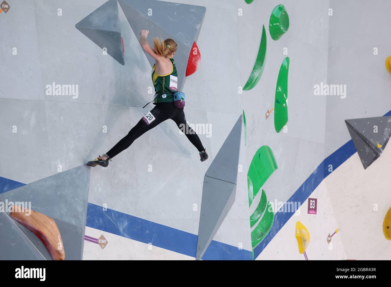 Tokyo, Japan. 4th Aug, 2021. STERKENBURG Erin (RSA) Sport Climbing ...