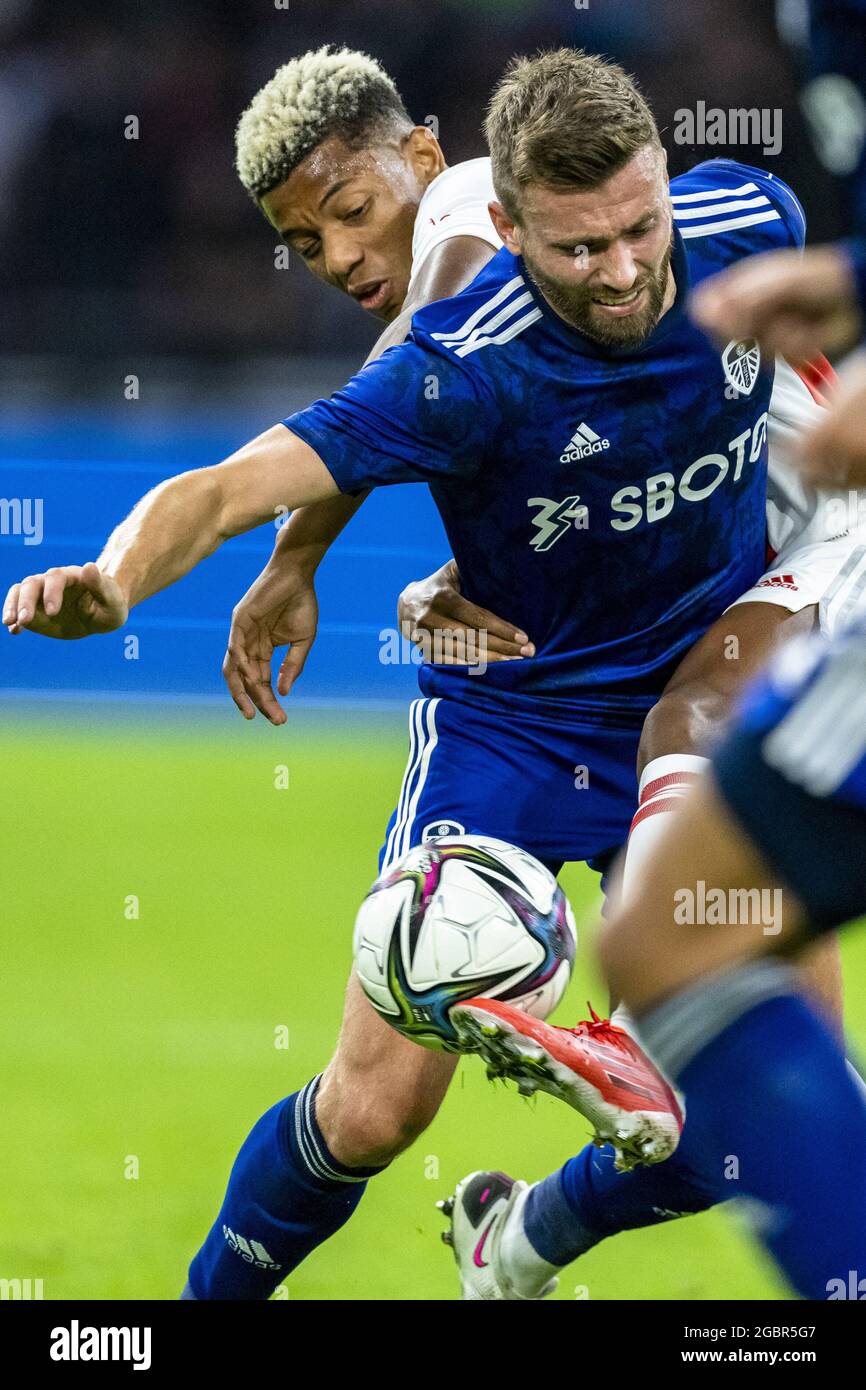 AMSTERDAM, Netherlands, 04-08-2021, football, , Dutch eredivisie ...