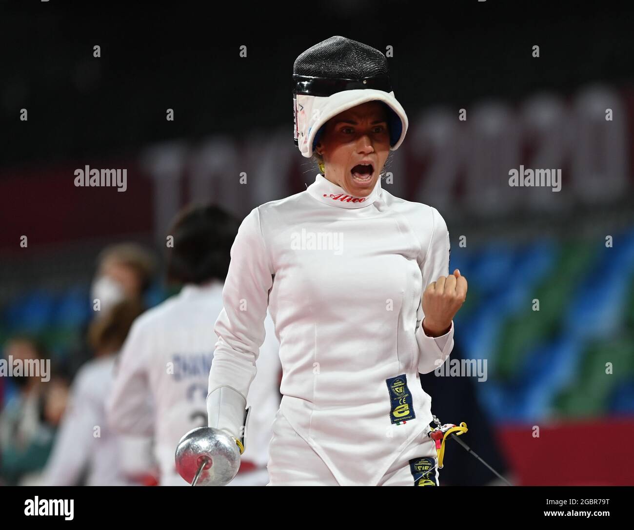 Tokyo, Japan. 5th Aug, 2021. Alice Sotero of Italy reacts during the ...