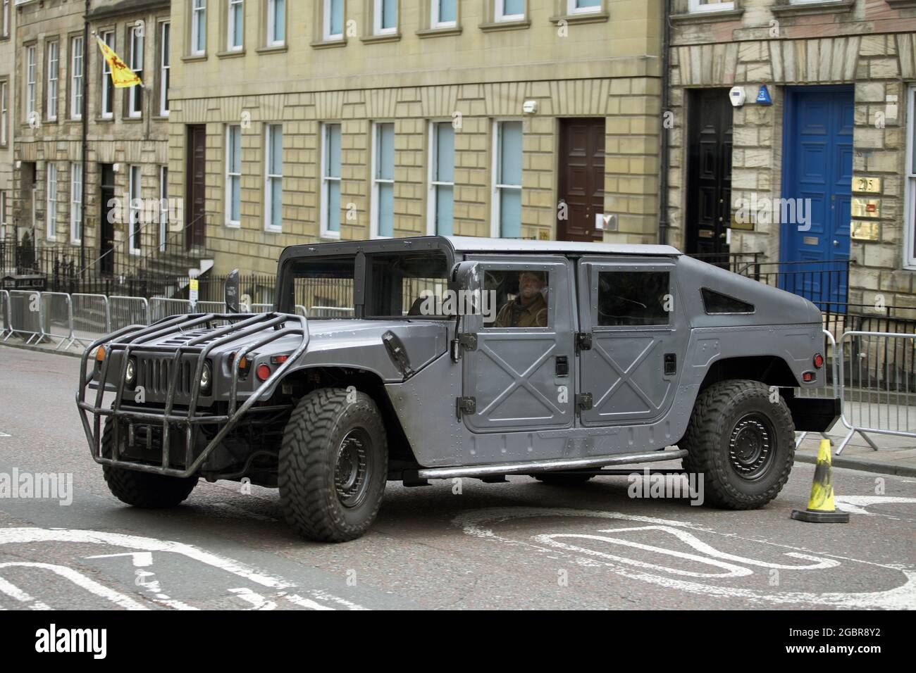 Batman in Glasgow During the Filming of The Flash in Glasgow City ...