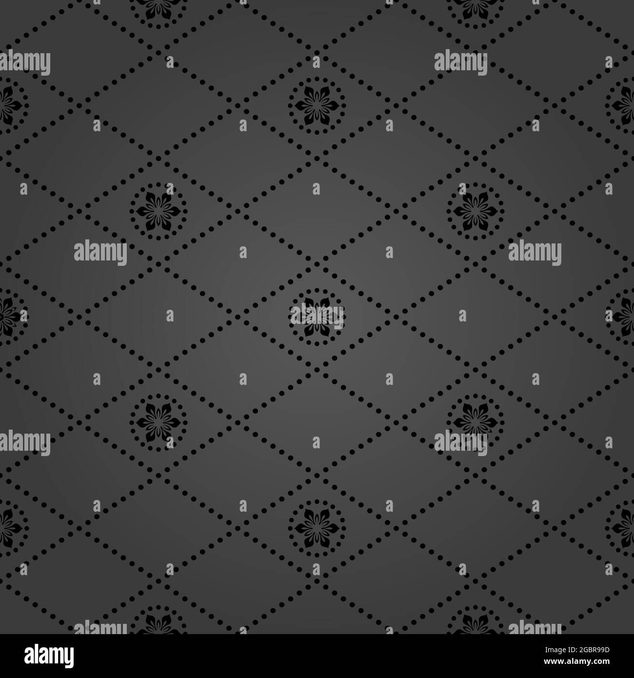 Geometric dotted dotty dark pattern. Seamless abstract modern texture ...