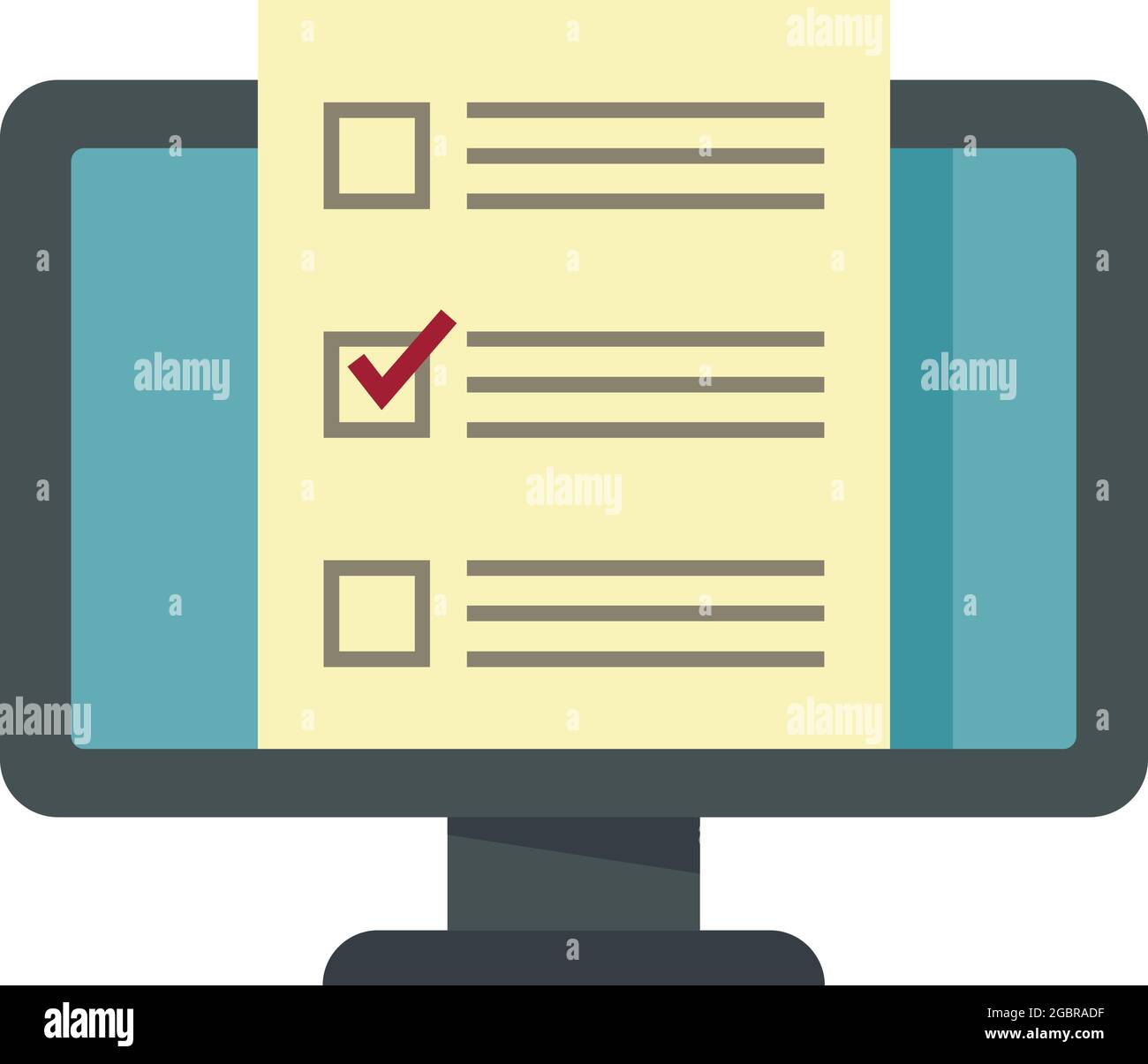 Online feedback icon. Flat illustration of online feedback vector icon ...