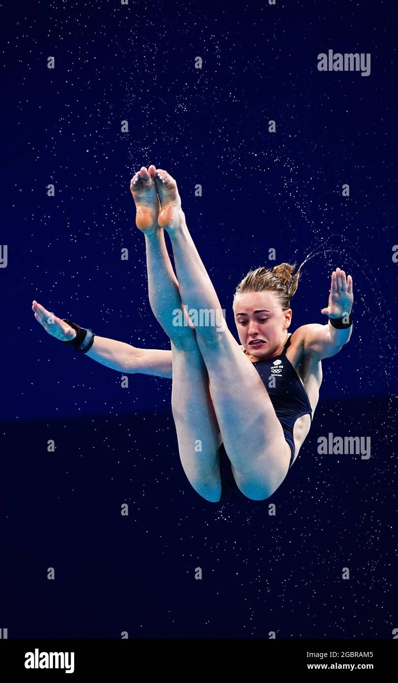 Tokyo, Japan. 5th Aug, 2021. Lois Toulson of Great Britain competes ...
