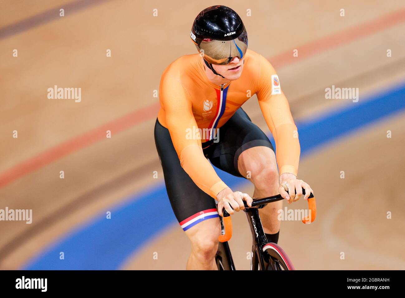 TOKYO, JAPAN - AUGUST 5: Jeffrey Hoogland of the Netherlands competing ...