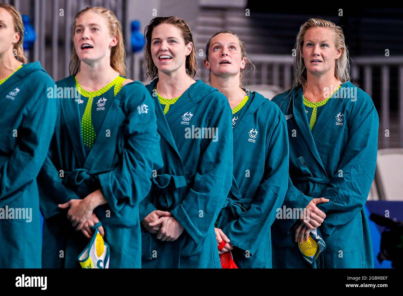TOKYO, JAPAN - AUGUST 5: Hannah Buckling of Australia, Keesja Gofers of ...