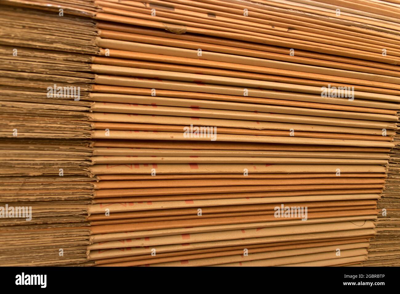 Flattened cardboard boxes hi-res stock photography and images - Alamy