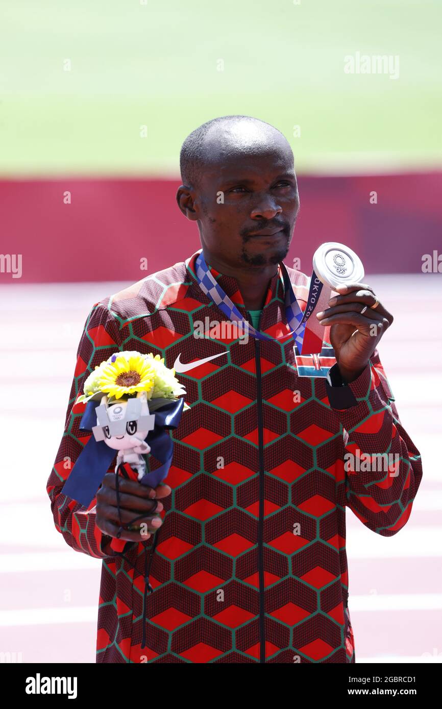 Ferguson Cheruiyot ROTICH (KEN) 2nd Silver Medal during the Olympic ...