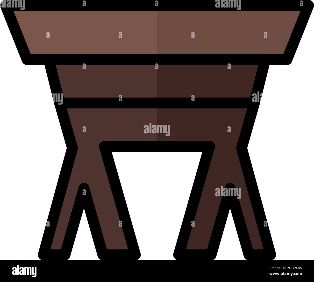 illustration vector icon table flat line style collection vector. More ...