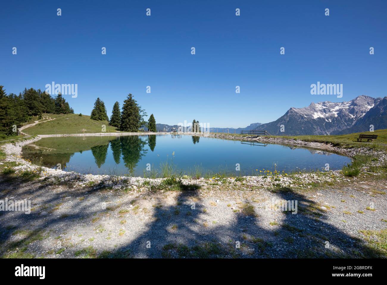 geography / travel, Austria, Kitzbuehel Alps, Buchensteinwand, tarn ...