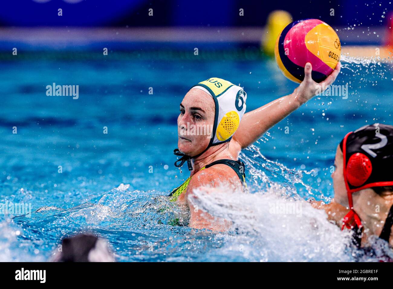 TOKYO, JAPAN - AUGUST 5: Bronwen Knox of Australia during the Tokyo ...