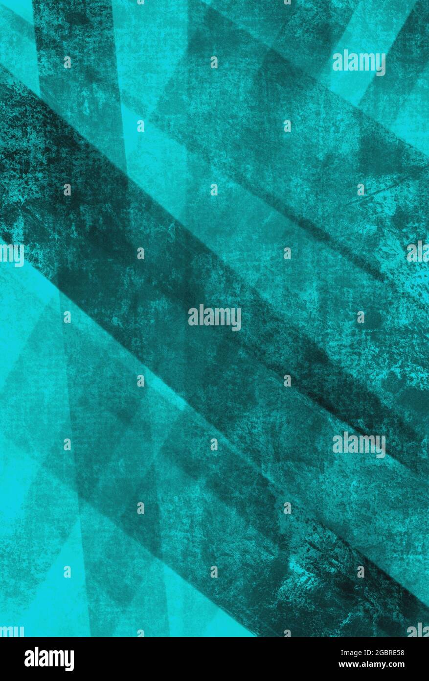Illustration of abstract turquoise background with a geometric pattern ...