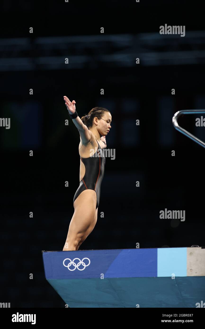 Tokyo, Japan. 5th Aug, 2021. PAMG Pandelela (MAS) Diving : Women's 10m ...