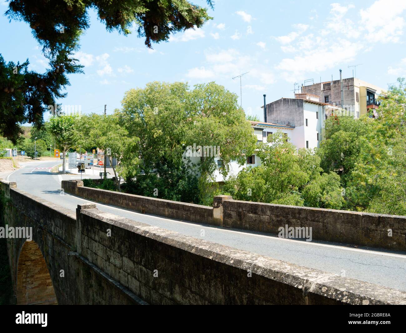A walktrough Vila rodona forests ,streets and nature Stock Photo - Alamy