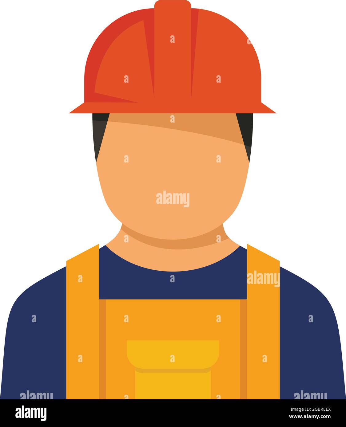Electrician man icon. Flat illustration of electrician man vector icon ...