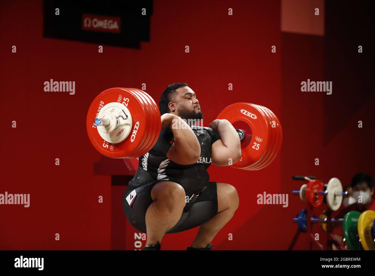 Tokyo-Japan August 4, 2021, Tokyo Olympic Games2020, weightlifting in ...