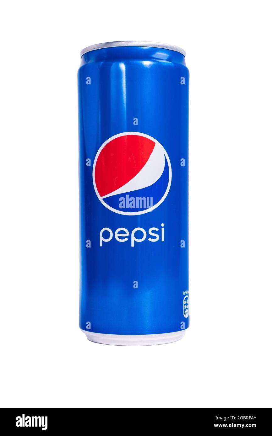 Pepsi Soda Can