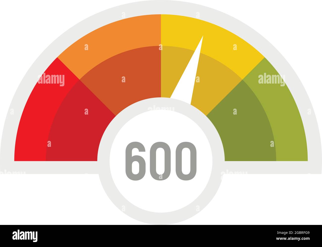 Benchmark level icon. Flat illustration of benchmark level vector icon ...