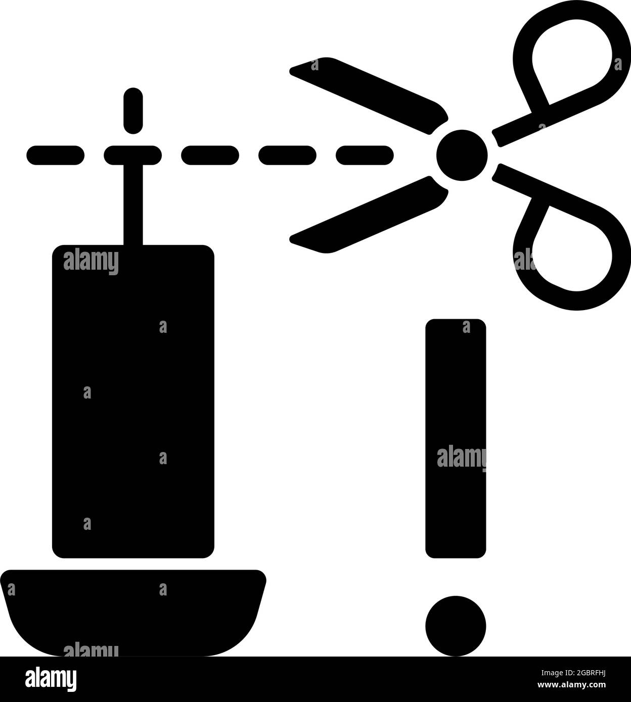 Wick scissors Stock Vector Images - Alamy